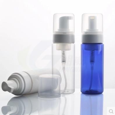 China 100ml 150ml 500ml Clear PET Hand Sanitizer Spray Bottle With Flip Caps for sale
