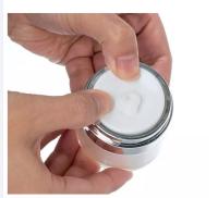 China hand lip crystal pump empty square white frosted purple rose gold black Acrylic Airless Cosmetic Cream Jars for sale