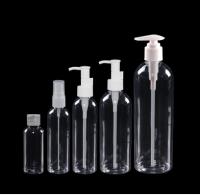 China Shampoo Shower Gel Hand Sanitizer 500ml PET Airless Pump Bottle for sale