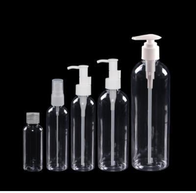 China Shampoo Shower Gel Hand Sanitizer 500ml PET Airless Pump Bottle for sale