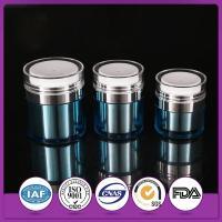 China 15g 30ml 50ml Airless Acrylic ABS Face Cream Jars with Round Screw Cap for sale