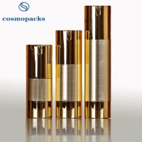 China 15ml 30ml 50ml hide Away Inner Pump Cosmetic Bottles For Travel for sale