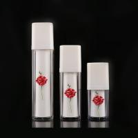 China 15ml 30ml 50ml Airless Facial Care empty lotion bottles with pump for sale