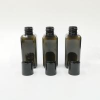 China Silkprint Liquid Soap Hand Wash Bottle 150ml 250ml PET Plastic Dispenser With Flip Cap for sale