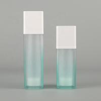 China PP Flat Shoulder Acrylic Airless Bottle 30ml 50ml Screen Printing for sale