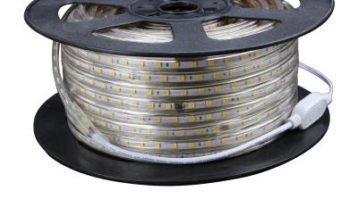 China Digital Rgb Battery Operated Led Strip Lights 6w 10-12LM With LED Dimmable Driver for sale