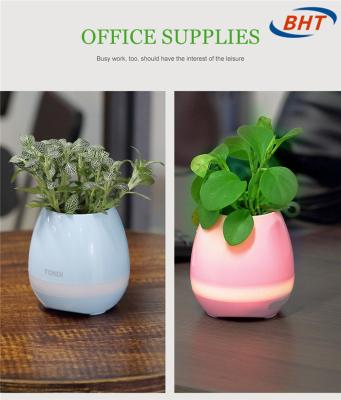 China Bluebooth Control Flowerpot With Music And Nice Design For Decoration for sale