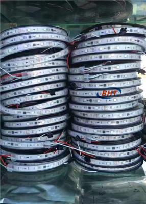 China Cuttable Dream Color Led Strip Ip67 , Led Ribbon Lights 220v 50m Double PCB for sale