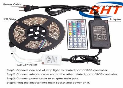 China IP20/IP65/IP67/IP68 RGBWW RGBW led strip four colors in one led 12/24V for sale