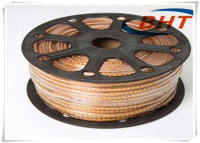 China High Power 220V Led Strip Led Strip Lights Warm White 100m/ Reel With Power Cord for sale