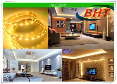China 5050 Smd 220V Led Strip 100 Meters , Low Voltage Led Strip Lights For Kitchen for sale