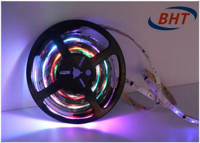 China Remote Control Full Color Led Strip 3m DC12V Adhesive Backing Battery Powered for sale