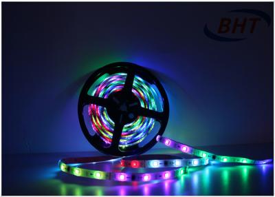 China dimmable/digital/Magic Remote Control Led Strip Lights 12V DMX Motion Sensor Easy Installation for sale