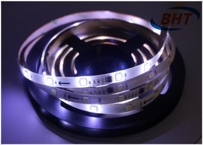 China Low Voltage Full Color Led Strip 60leds/M , High Lumenled Outdoor Strip Lights for sale