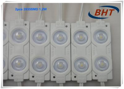 China DC12V/1.2W/2pcs 2835 injection led module/ for sign and lightbox /IP68/big view angle for sale