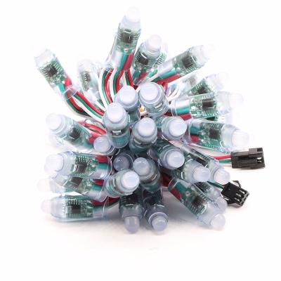 China 12mm 5VDC Digital Full Color LED pixe with 1903/2811/1914/6803IC RGB For Advertising Lighting Letter Sign for sale