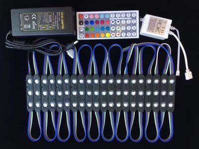 China Constant Voltage Led Rgb Module 5050smd Plastic Shell Cold Resistant Long Life Span for sale
