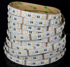 China 5m SMD5050+2216 Led Flexible Strip Lights Waterproof White PCB With 44 Keys IR for sale
