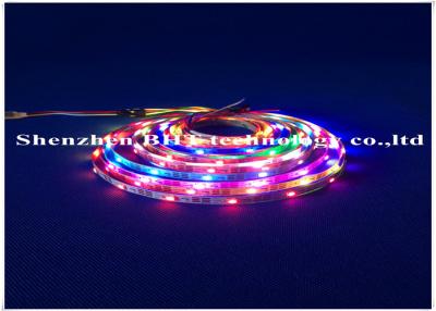 China SMD 5050 Full Color LED Strip WS2812b/SK6812 IC Digital 120 Degree Viewing Angle for sale
