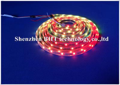 China PU Glue Beauty SMD RGB Led Strip5050 14.4W/M 12V Soft IP65 For Outdoor Decoration for sale