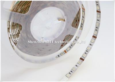 China Smart RGBW LED Strip  2216 3528 5050 5630 Double PCB Material 14.4W Changeable Color for sale