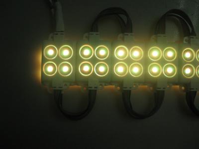 China epistar Yellow injection black shell led module with DC12V 3 years/5 years warranty for sale