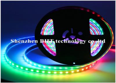 China Addressable Rgb Led Strip Waterproof , 74 LEDs Led Strip Light Tape DC5V SK6812 SMD 5050 for sale