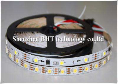 China External RGBW Led Rgb Tape Light Under Cabinet 14.4W/M Aluminum Lamp 3 Years Warranty for sale