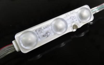 China full color dc12v led module/0.72w RGB color led module light/waterproof IP68 full color led sign module for sale