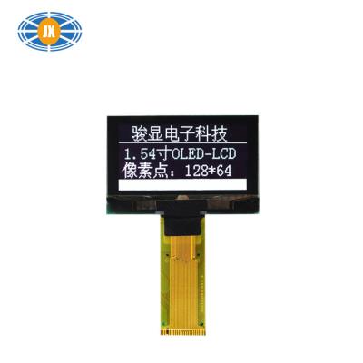 China Compact 1.54 Inch OLED Display Module Power Efficiency LCD Monitor With 128×64 Dot for sale
