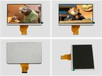 China 7 Inch TFT LCD Screen 500cd/m2 High Luminance Color TFT Touch Screen for sale