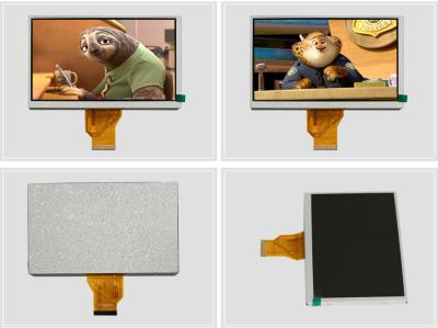 China 7 Inch TFT LCD Screen 500cd/m2 High Luminance Color TFT Touch Screen for sale