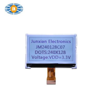 China 2.9 Inch COG Monochrome LCD Display 240x128 FSTN Dual Interface COG Dot Matrix Display for sale