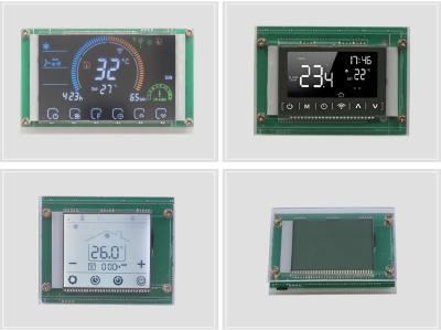 China Custom Segment LCD Display with Incell capacitive touchscreen for industrial controls for sale