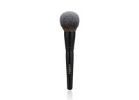 China Vonira Professional Complexion Loose Rounded Powder Brush With Matte Wood Handle Copper Ferrule for sale