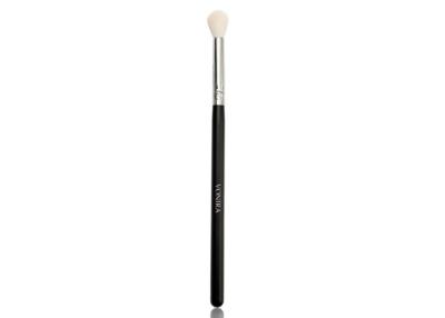 China Goat Hair Tapered Eye Blending High Quality Makeup Brushes With Black Wood Handle for sale
