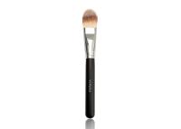 China High Quality Oval  Foundation Brush With Eco-friendly Vegan Taklon for sale