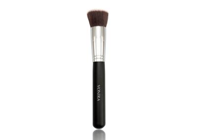 China Hot Selling Flat Kabuki Brush With Two Colors Outstanding Natural Fiber for sale
