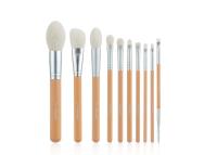 China Vonira Beauty Custom Nude Pink Color Basic 10 Pieces Makeup Brushes Collection Set de Brochas de Maquillaje Profesional for sale