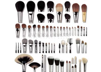 China Highest Grade Natural Hair Private Label Makeup Brushes With Copper Ferrule for sale