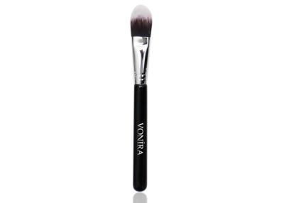 China Precision Pointed Foundation High Quality Makeup Brushes Duet Color  Vegan Taklon for sale