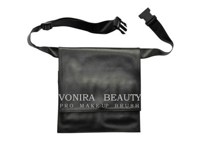 China Professional Double Layers Makeup Brush Artist Waist Bag With Belt Strap for sale