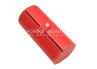China Travel Cosmetic Makeup Brush Bag Case Button Cylinder Pouch Storage for sale