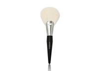 China Goat Hair Fan Luxury Makeup Brushes With Nature Ebony Handle / Brass Ferrule for sale