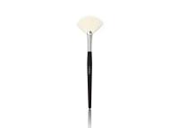 China Small Fan Luxury Makeup Brushes Pure Nature White XGF Goat Hair ,  Nature Ebony Handle for sale
