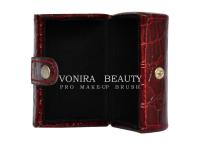 China Portable Crocodile Leather Cute Girls Pencil Case Cosmetic Brush Makeup Bag Pouch Pocket for sale