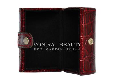 China Portable Crocodile Leather Cute Girls Pencil Case Cosmetic Brush Makeup Bag Pouch Pocket for sale