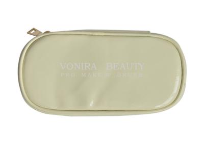 China Pro Makeup Brush Holder Bag Cosmetic Organizer Case with Inner Mesh Pockets For Travel for sale