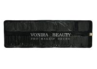 China 15/25/39 Slots Professional Makeup Cosmetic Brush Roll Pouch Pen Pencil Case Bag PU Leather for sale