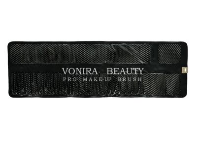 China 15/25/39 Slots Professional Makeup Cosmetic Brush Roll Pouch Pen Pencil Case Bag PU Leather for sale